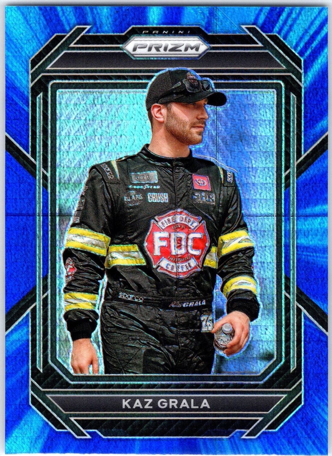 2023 Panini Prizm - Kaz Grala #30 Blue & Carolina Blue Hyper Prizm for ...