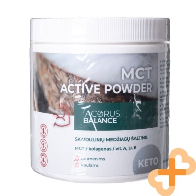 ACORUS BALANCE MCT Active Powder for Oral Solution 400 g Rich Source of ...