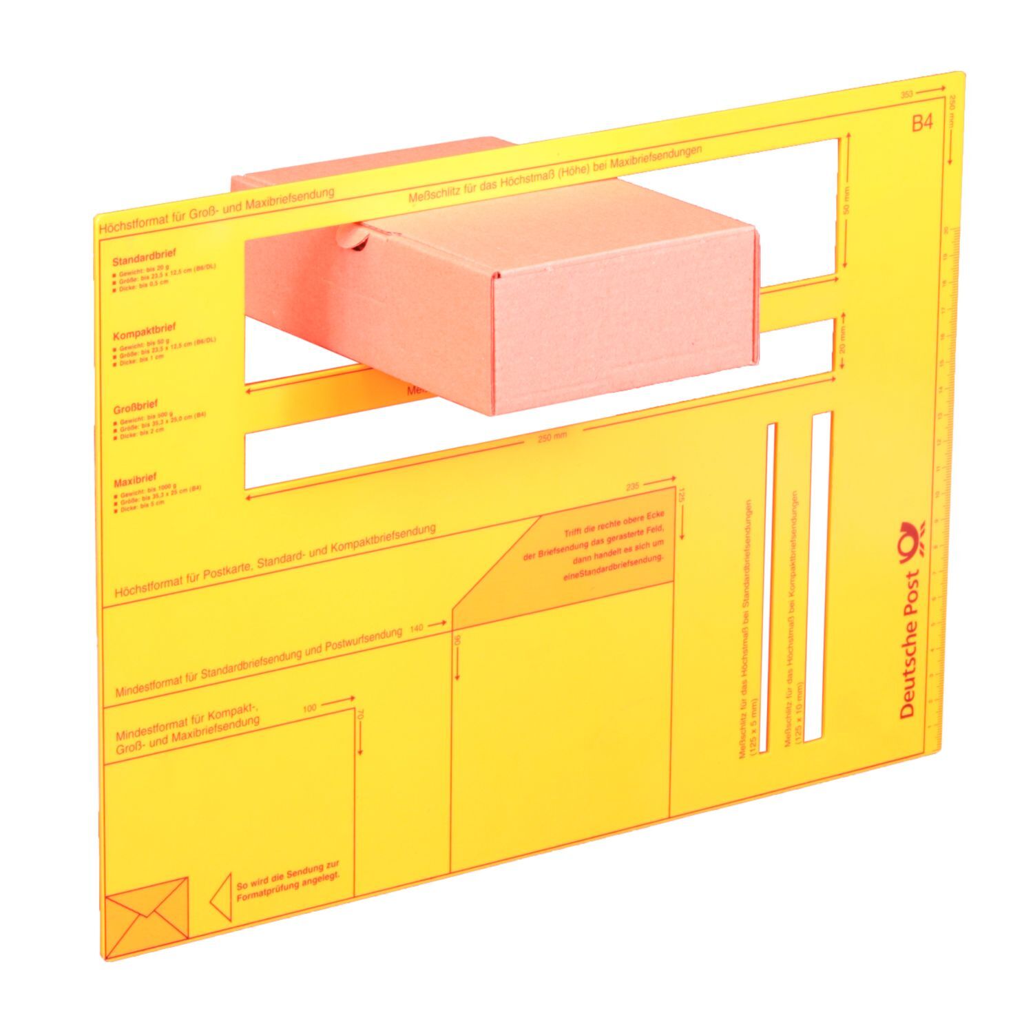 Maxibriefkartons 160 x 110 x 50 mm braun DIN A6 Maxibrief Versandkarton ...