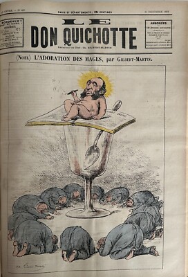 The Don Quixote 1883 No. 16771.7oz 'Adoration Of Mage J.Ferry By ...