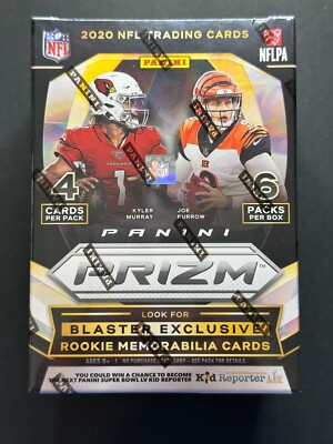 2020 Panini Prizm Football 6-Pack Blaster Box Disco Target Burrow ...