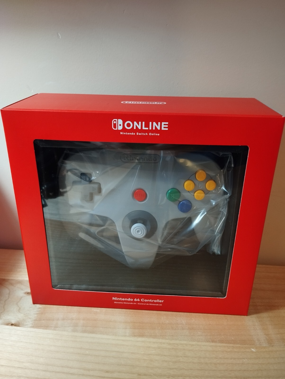 NEW Nintendo 64 Switch Online Exclusive N64 Wireless Controller Genuine ...