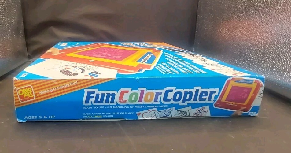 Vintage TYCO Magic Copier 1990 Real Copy Machine Complete Untested | eBay