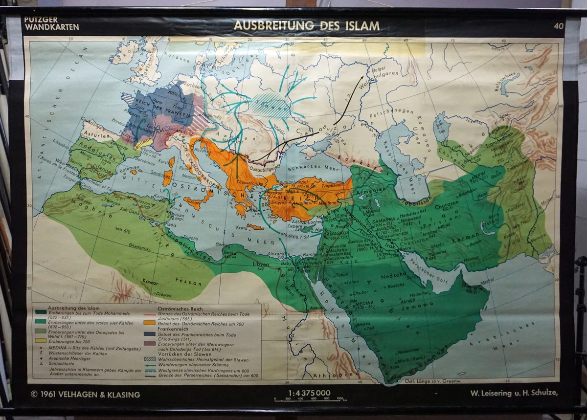 Spread Of Islam Map