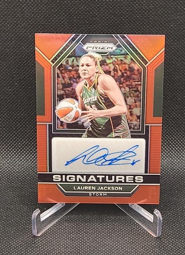 2023 Panini Prizm WNBA Lauren Jackson Red Prizm Auto /99 #SG-LJK Storm ...