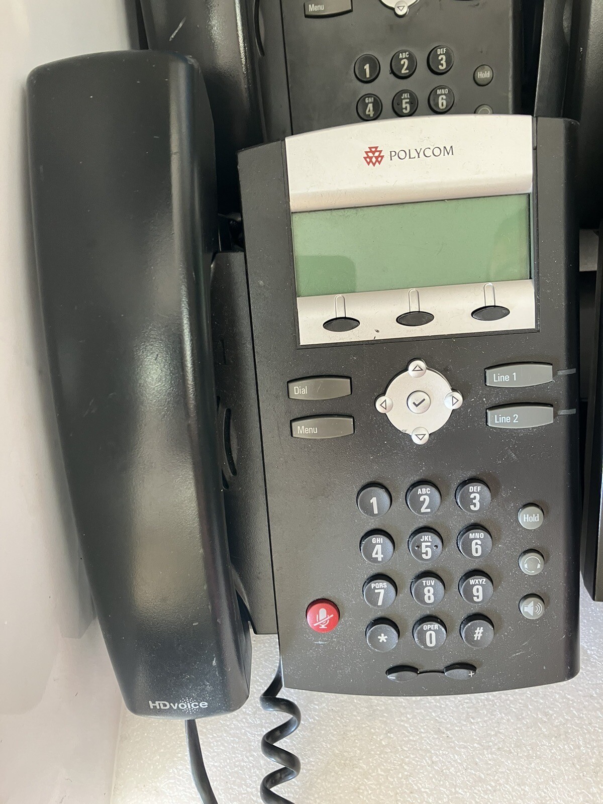 6x POLYCOM (SoundPoint IP330 ) IP 330 Business Phone (With Stand ) | eBay