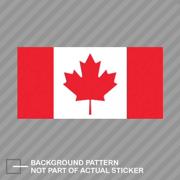 Canadian Flag Sticker Decal Vinyl canada | eBay