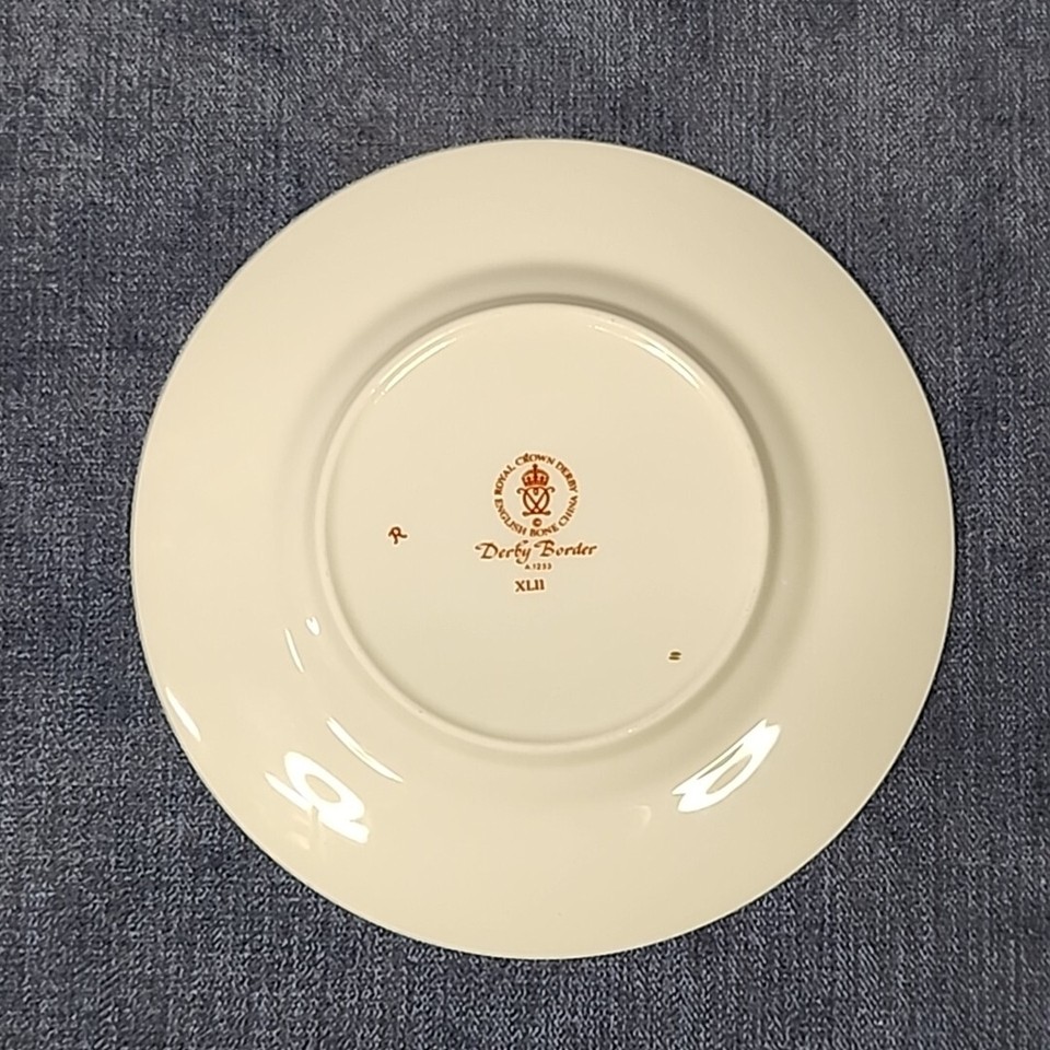 Royal Crown Derby Derby Border Bread Plate England s-2K | eBay
