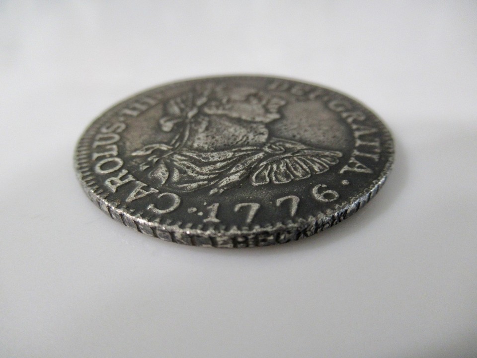 1776 Spanish 8 Reals Coin Featuring King Charles 111 | eBay