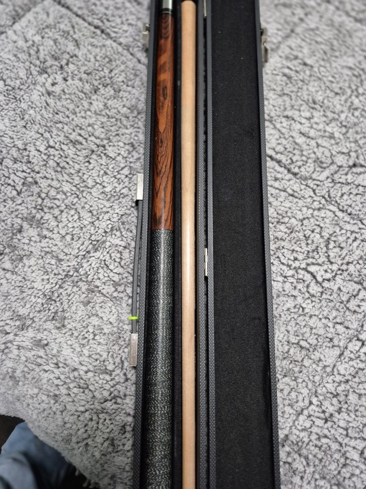 VINTAGE JACKSON CUSTOM POOL CUE W/ HARD CASE | eBay