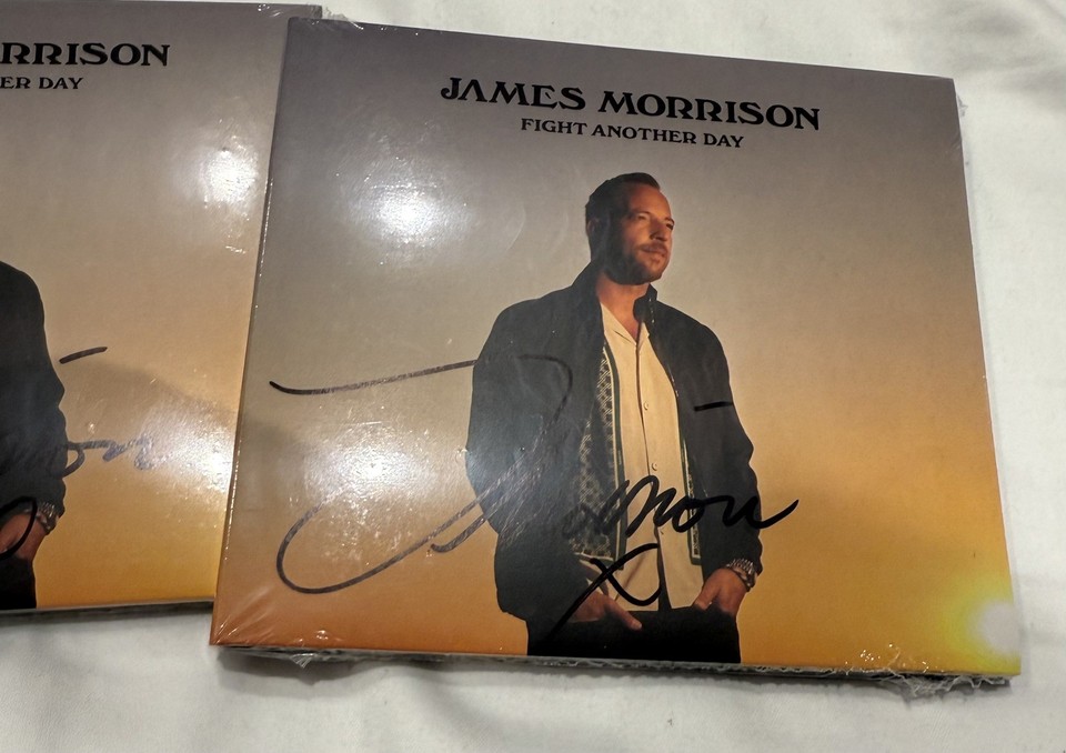 James Morrison Signed - Fight Another Day CD (Alternative Cover) Signed ...