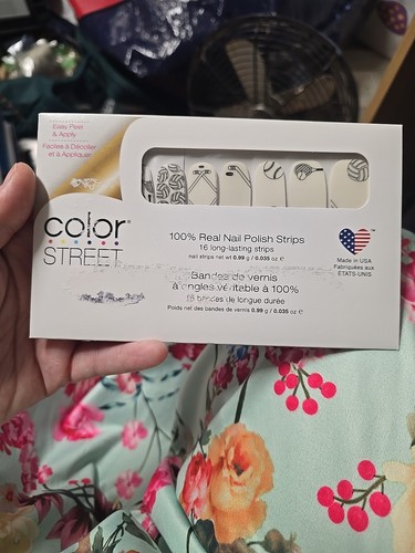 Color Street Nail Polish Strips Game On New Sealed 16 Strips Peel ...