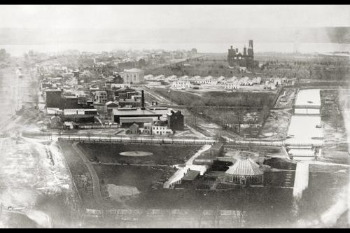 Early Photographic View,Washington,DC,The Mall,Armory Square Hospital ...
