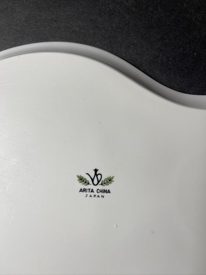 Set of 5 ARITA Japan Rickshaw Tea Snack Plates Rikisha Parasol MCM ...