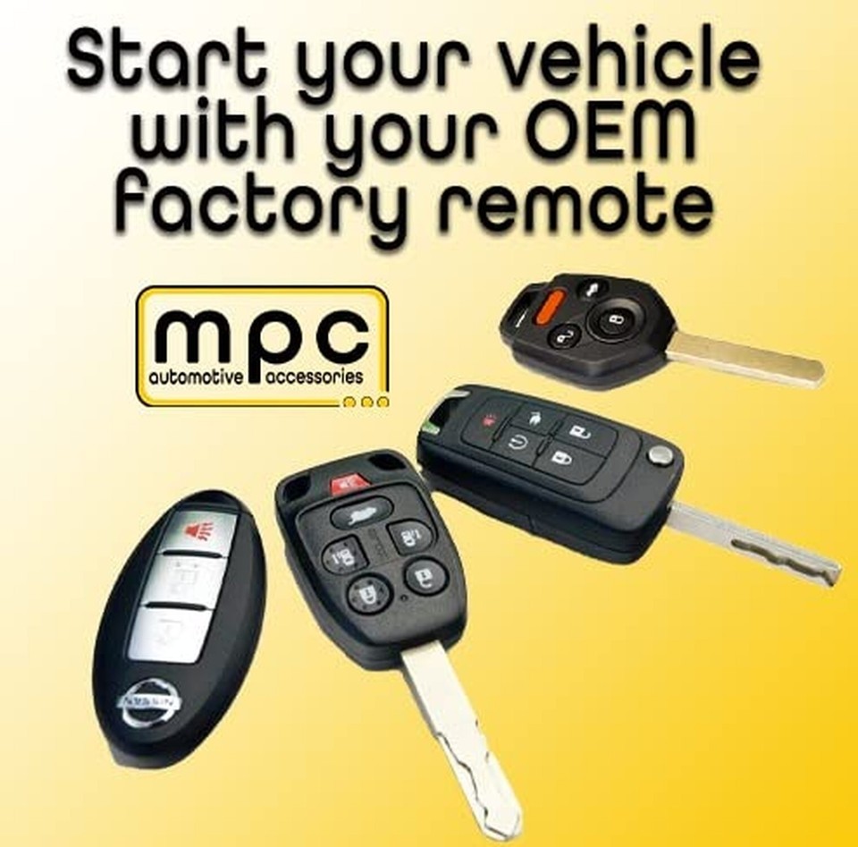 MPC Plug-n-Play Remote Start Kit Compatible with Ford EcoSport 2018 ...