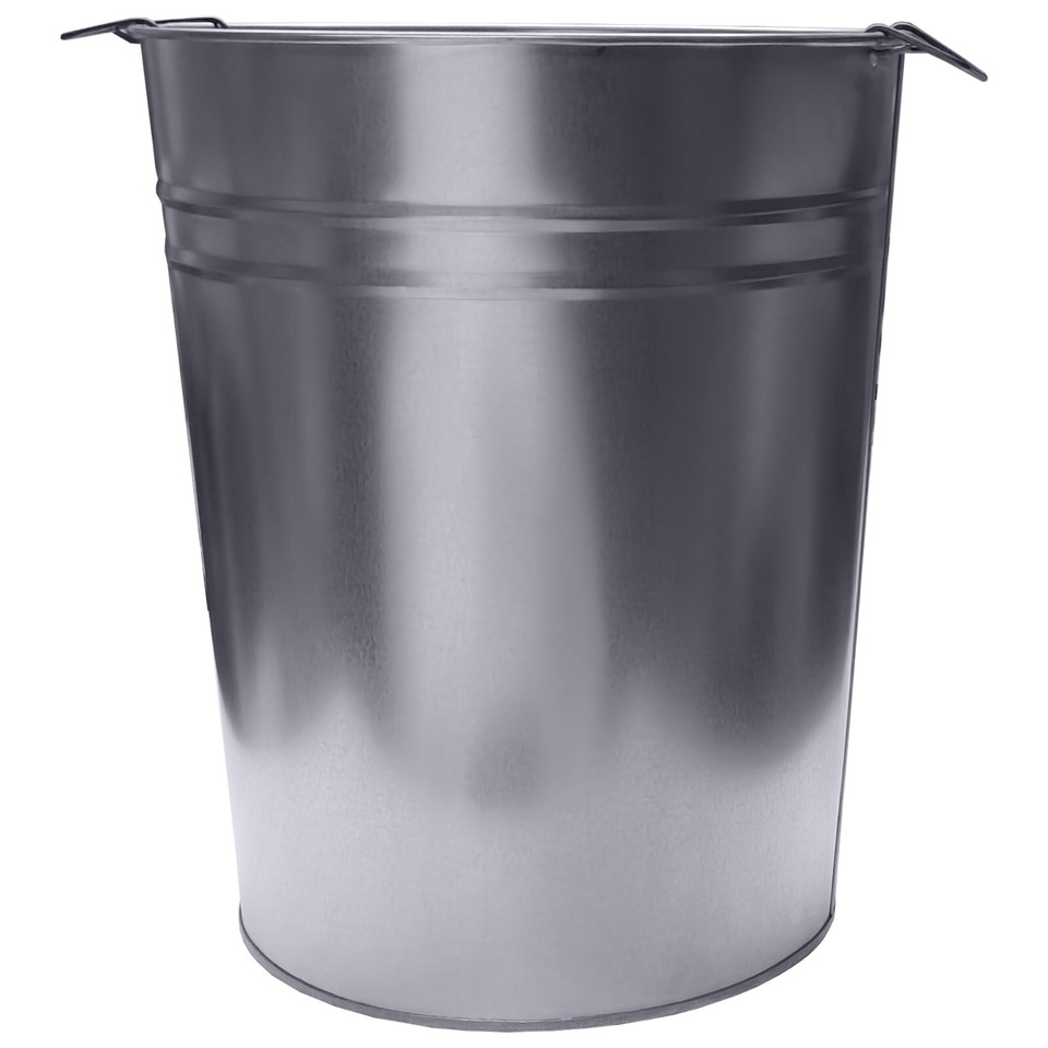 Steel Bin Liner 95L Galvanized Metal Bin Liner 57cm High dustbin liner ...