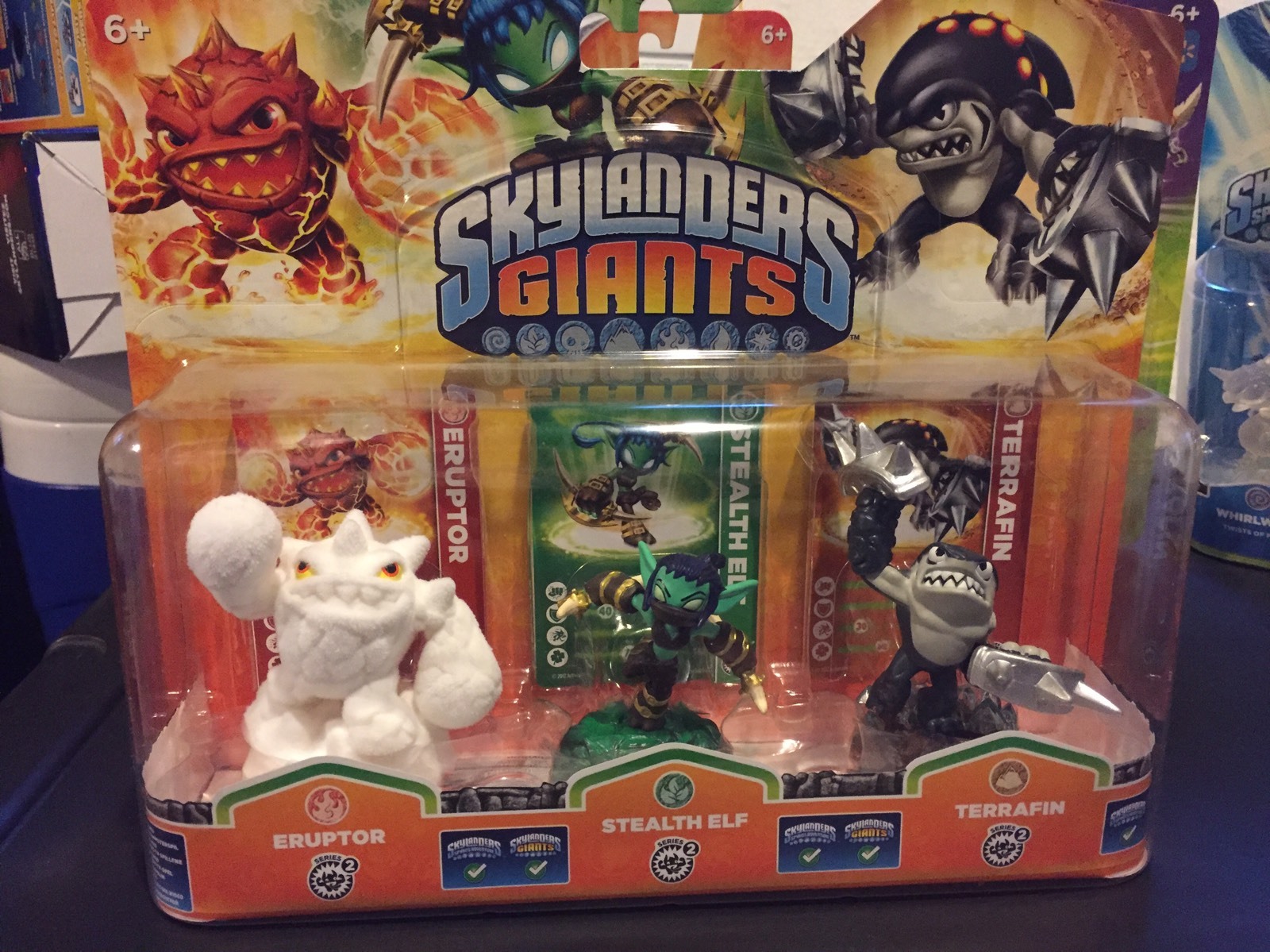 *Very Rare* Skylanders Flocked Snow White Eruptor Variant 3-Pack - VHTF ...