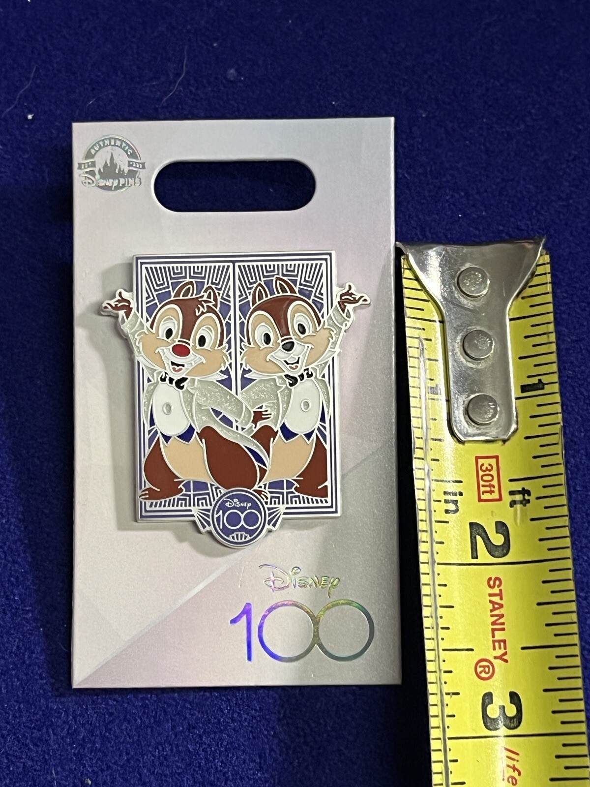 Disney Parks 100th Anniversary Chip Dale Pin Trading New Collection 100 ...