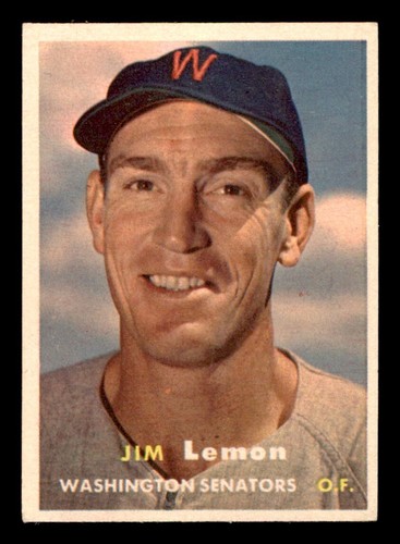 1957 Topps Baseball #57 Jim Lemon VG/EX *g1 | eBay