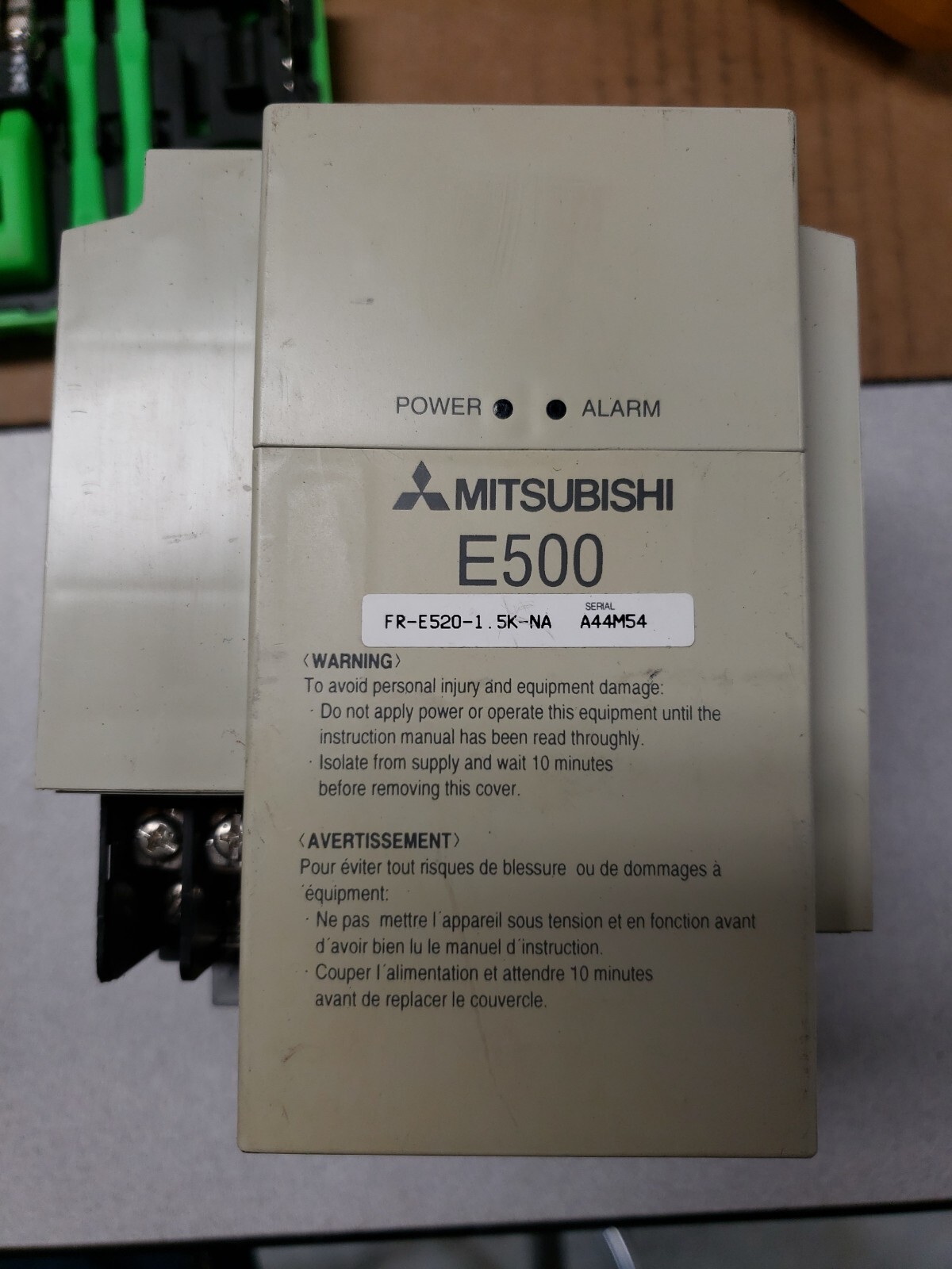 Mitsubishi E500 fr-e520-1.5k-na Inverter AC Drive (Untested) | eBay