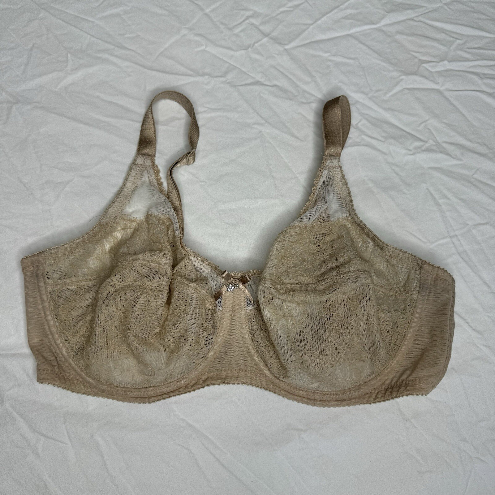 Wacoal Beige Nude Retro Chic Underwire Bra, Full Cove… - Gem