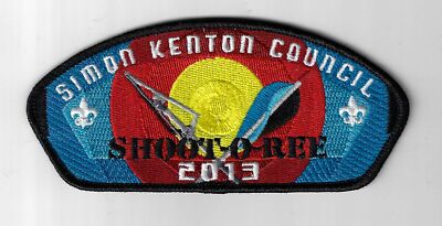 Simon Kenton Council SAP SA-271 Shoot-O-Ree 2013 BLK Bdr. (CSI $15-20 ...