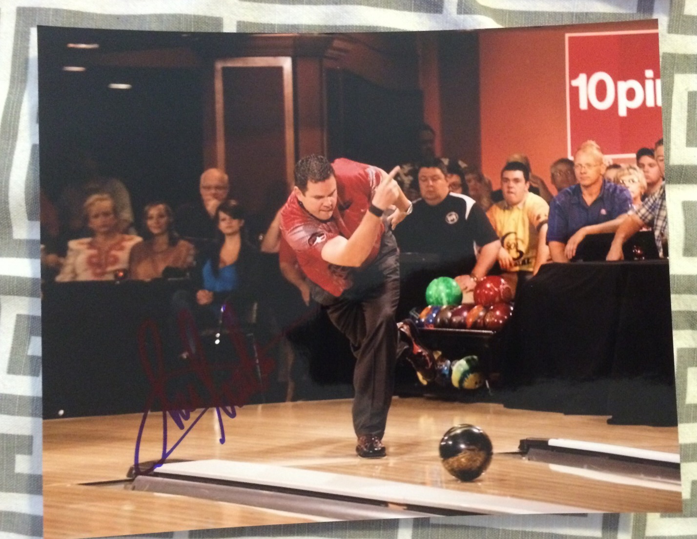 Wes Malott Signed 8 X 10 Photo Autographed Pba Pro Professional Bowling ...