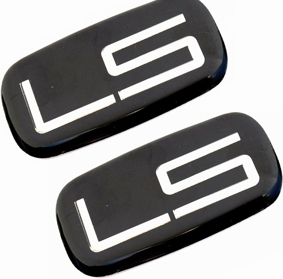 2Pcs LS Emblem 3D Badge for Silverado Tahoe Suburban 15036135 Pickup ...