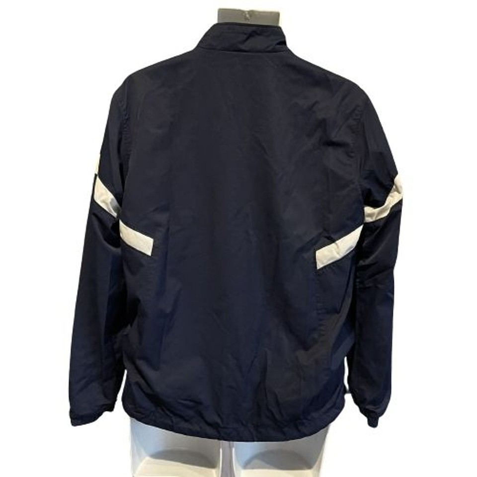 ASICS Men's S Small Navy Warm Up Jacket with "TEAM OVA" Logo | eBay