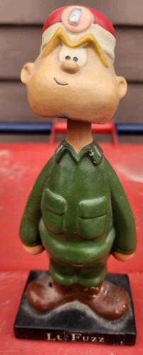 7.5" Beetle Bailey Lt. Fuzz Bobble Head by King Features Syndicate made ...