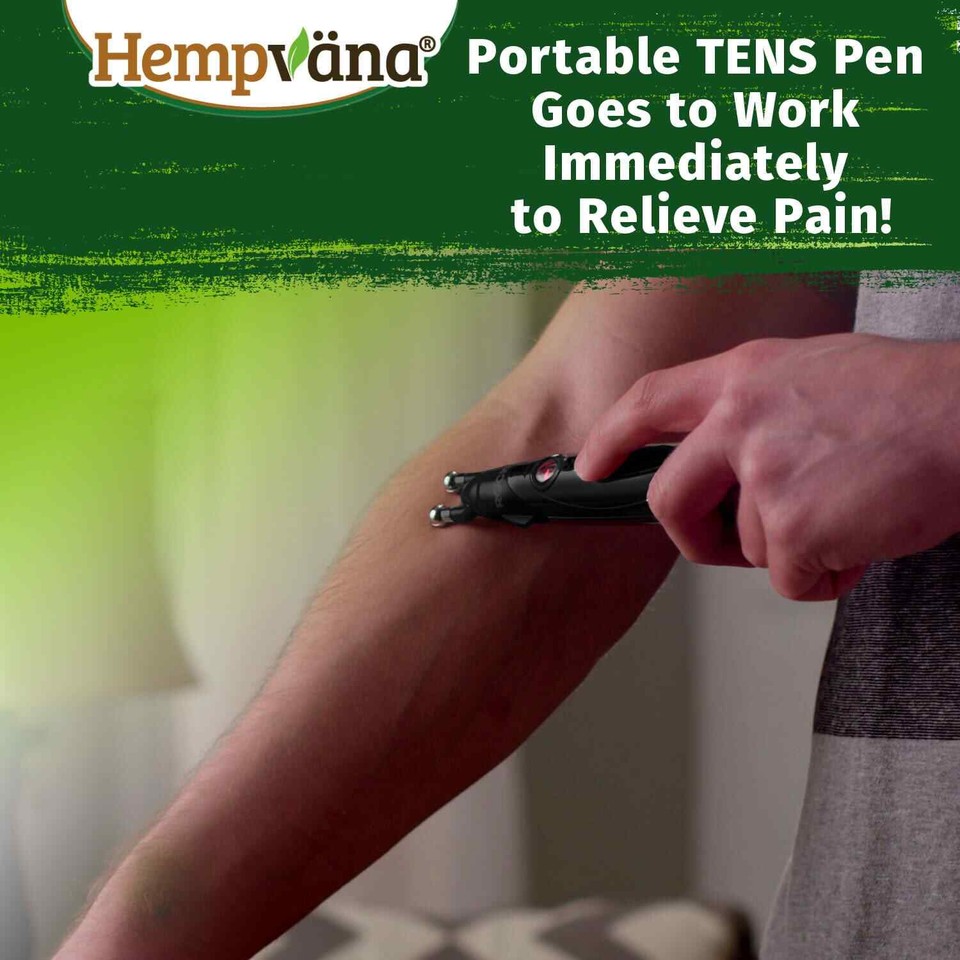 As Seen On TV Hempvana Rocket Relief TENS Pen Muscle Stimulator for ...