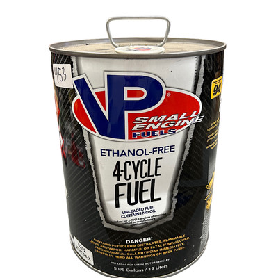 VP Racing Fuels 6202 5 Gal Drum 4-Cycle Ready to Use Small Engine Fuel ...