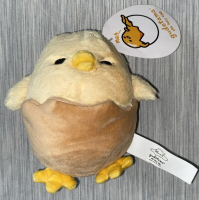 Sanrio Gudetama The Lazy Egg Stuffed Animal, Shakipiyo Chick Plush Toy ...