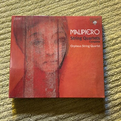 Malipiero String Quartets Complete Orpheus String Quartet CD new sealed | eBay