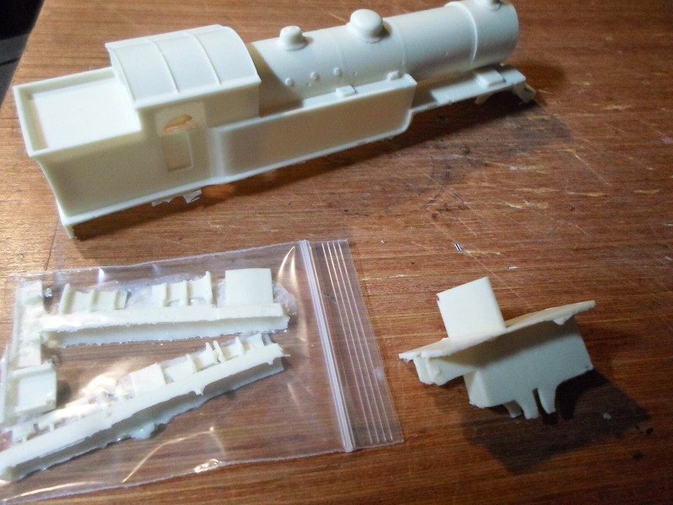 LSWR/SR/BR 'H16' 4-6-2T 4mm scale resin loco body kit for Hornby black ...