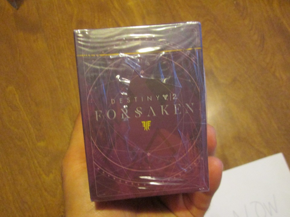 Destiny 2 Forsaken Playing Cards BUNGIE PROMO GAMESTOP DECK NEW SEALED ...