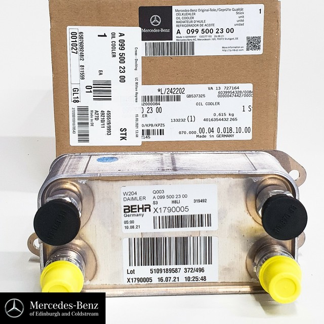MERCEDES E Class W212 Gearbox Oil Cooler A0995002300 for sale online | eBay