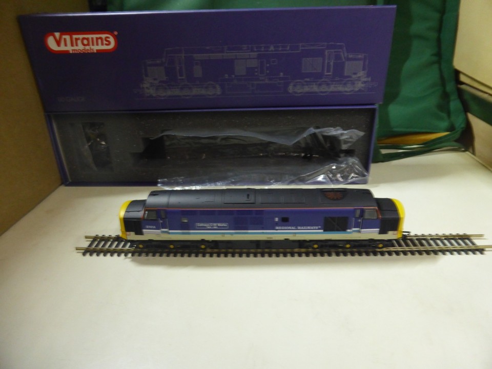 ViTrains Dcc Ready 2017 Class 37 Regional Railways 37414" Cathays C&W ...