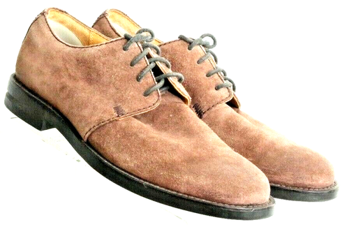 HS Trask H8504-208 Brown Suede Leather Lace Up suede Oxford's shoes Men ...