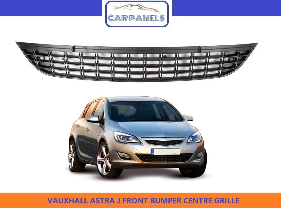 VAUXHALL ASTRA J FRONT BUMPER CENTRE GRILLE 2009 - 2012 LOWER 13297796 ...