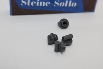 Lego (c) 4x Stab Halter Figurzubehör - 1x1 - dunkelgrau - 79194 - bar ...