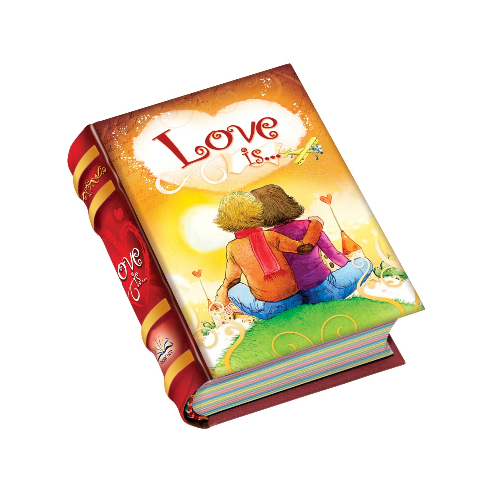 Miniature book Love Is 329 pages full color and illustrations a great ...