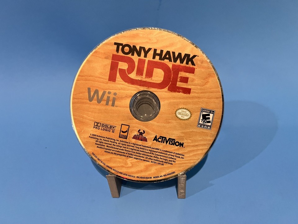 Tony Hawk Lot Shred & Tony Hawk Ride Bundle (Nintendo Wii) Disc Only | eBay