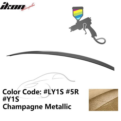 Fits 09-14 Audi A4 B8 Sedan ABT Style Rear Trunk Spoiler Wing Painted # ...