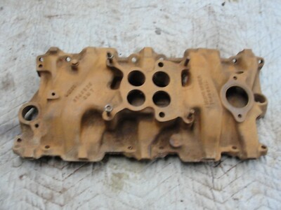 1959-60 Corvette Chevy 283 Intake Manifold 3746829 Impala Dated B-18-9 ...