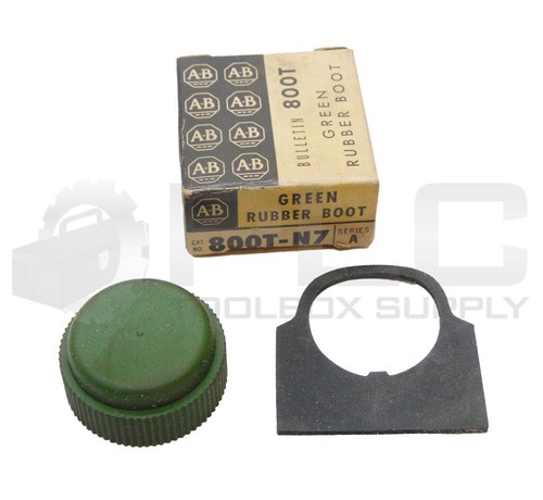 NEW ALLEN BRADLEY 800T-N7/A RUBBER BOOT GREEN | eBay