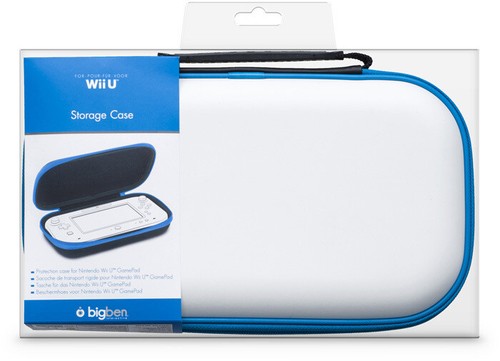 nintendo wii u storage case pro sac de transport rigide blanche neuf ...