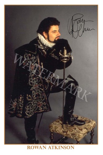 Rowan Atkinson signed 12x18 inch photograph poster - Mr. Bean ...