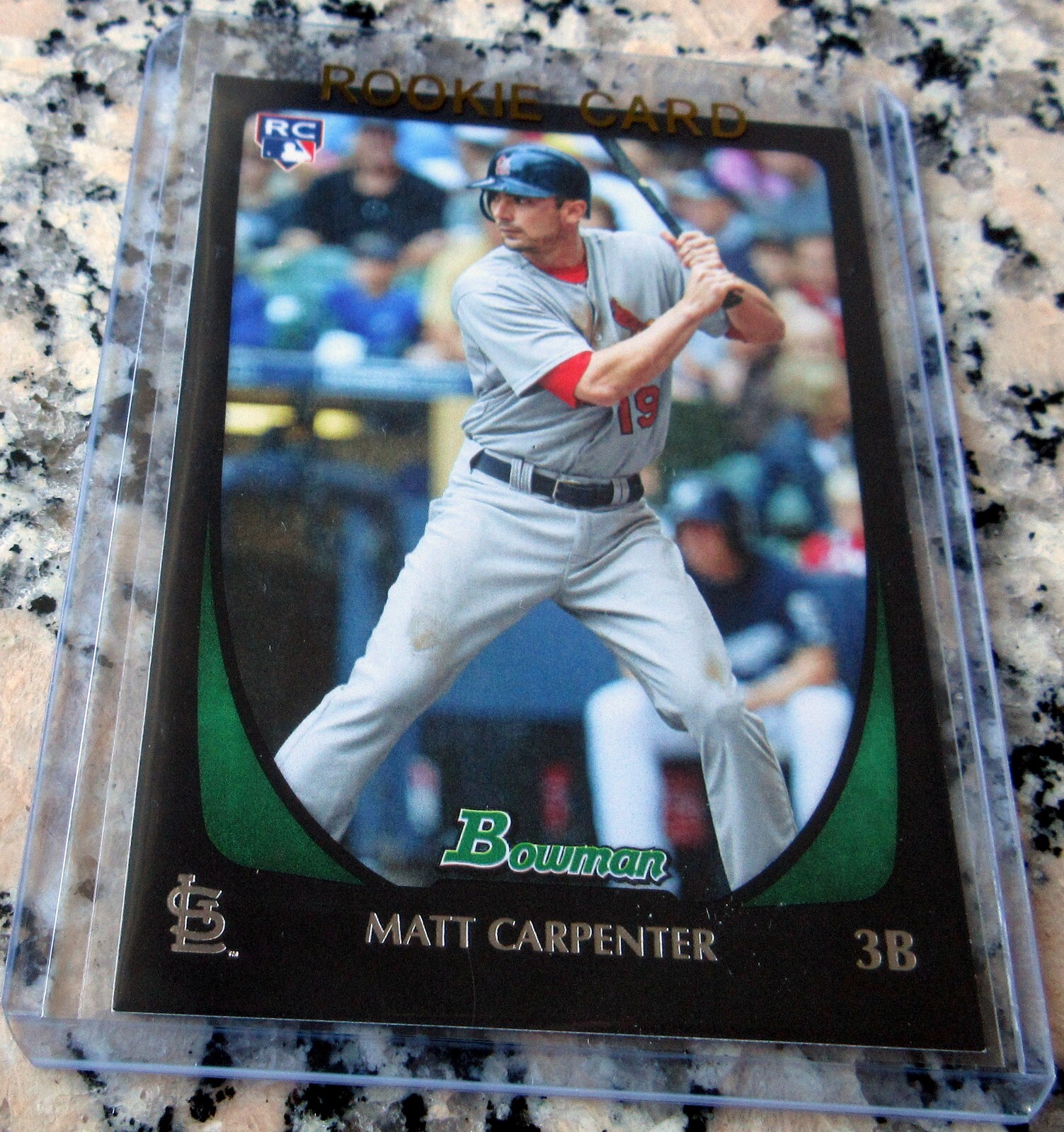 MATT CARPENTER 2011 Bowman Rookie Card RC Logo St. Louis Cardinals HR ...