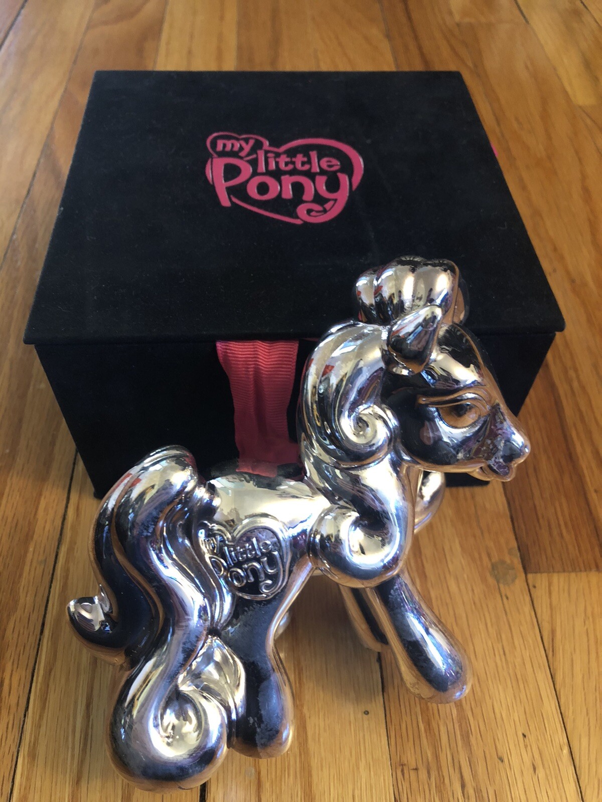 Sterling Silver MY LITTLE PONY Ingrid Dragotta Hasbro MLP Figurine Box ...